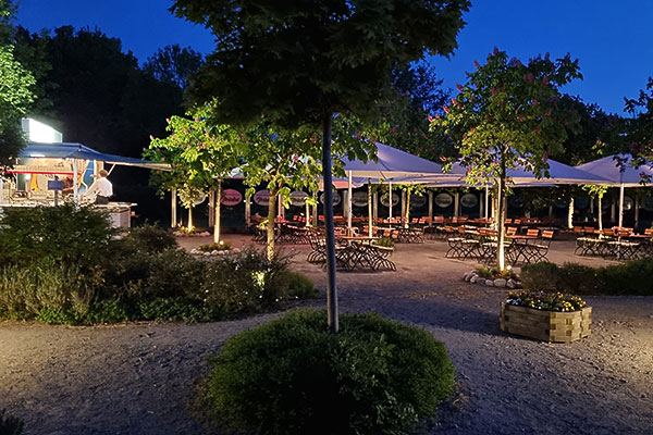 Restaurant Fricke's digitaler Biergarten